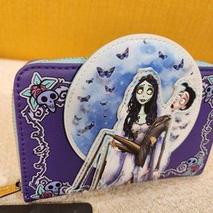 Loungefly | Bags | Loungefly Corpse Bride Moon Lenticular Butterfly Zip ...